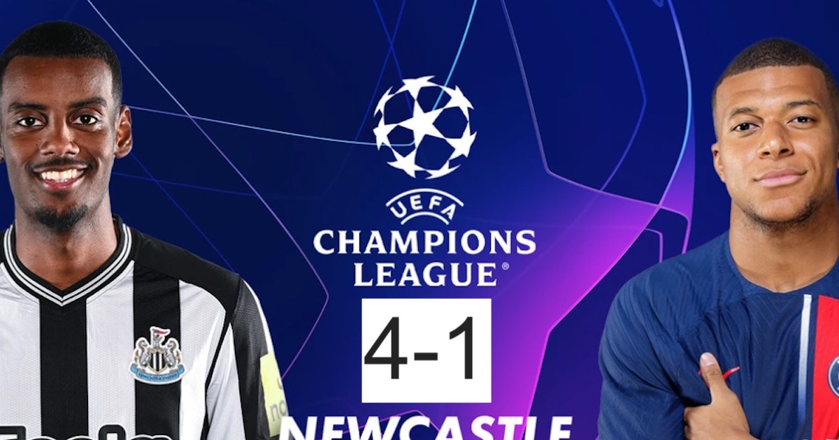 Newcastle-PSG (4-1) : résumé vidéo des buts, Paris tombe de très haut